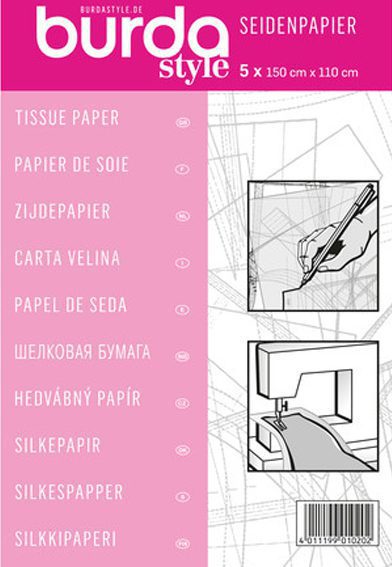 Mönsterpapper - med rutor - Tygverket